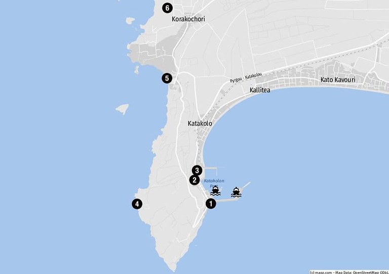 Katakolon auf eigene Faust - Seereiseplanung