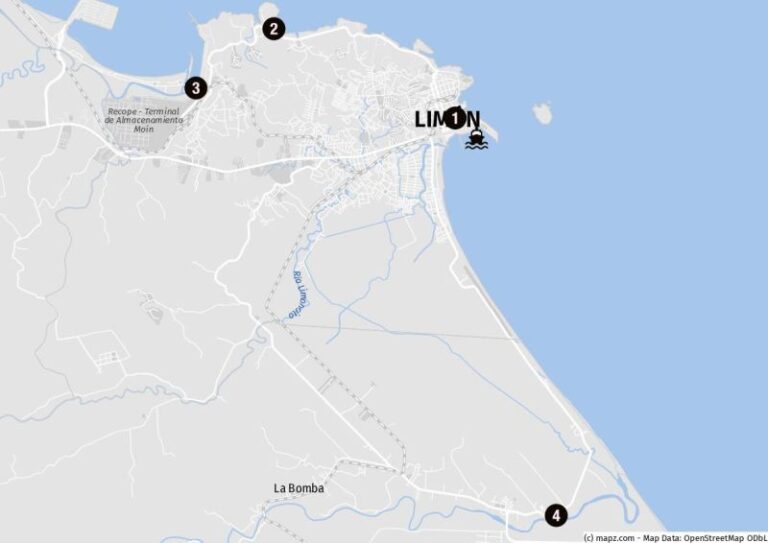 Puerto Limón auf eigene Faust: Tipps für Kreuzfahrer