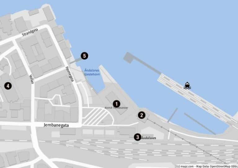 Åndalsnes auf eigene Faust: Tipps für Landausflüge